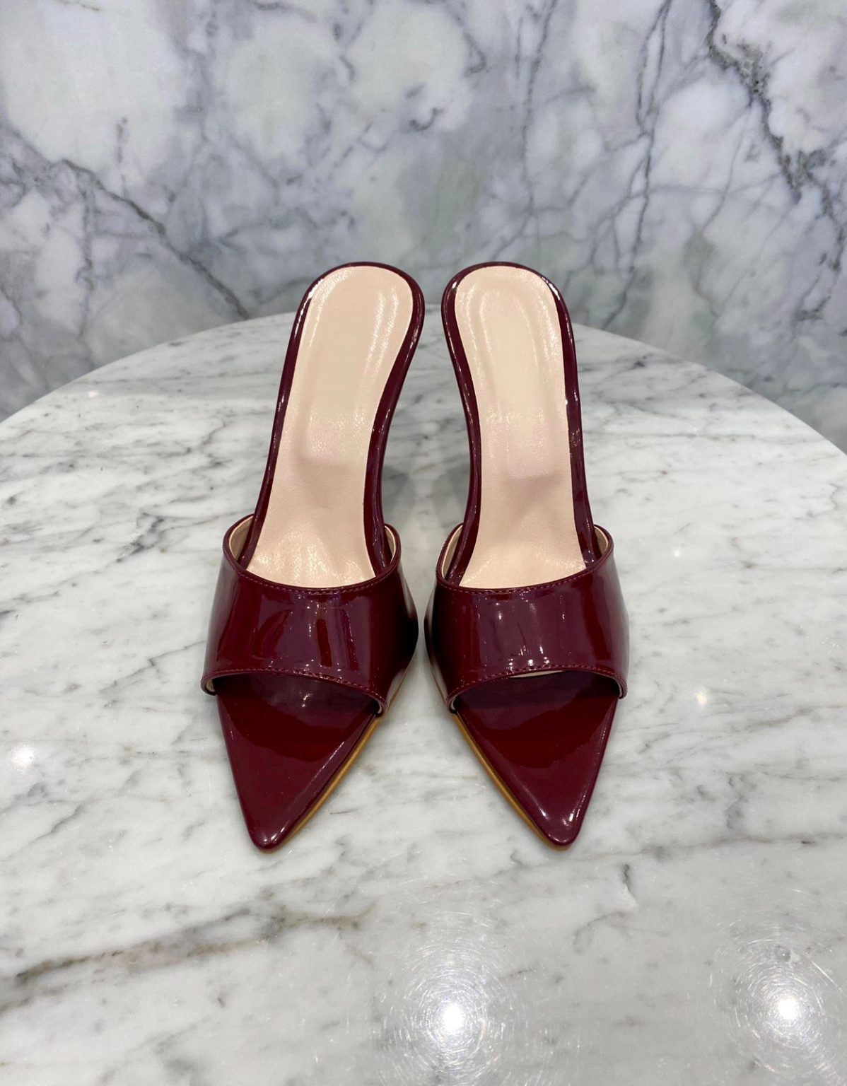 Maroon Slippers - Dazza